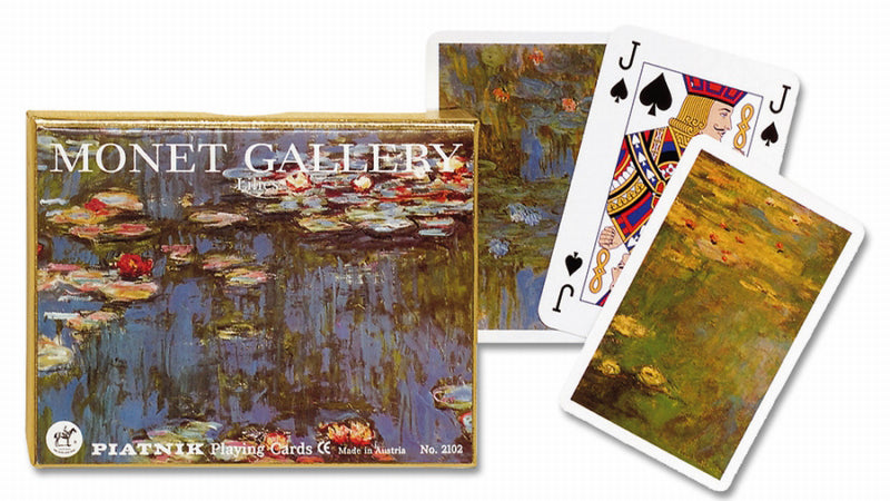 Card-wallet and cards - Monet - New Designs for Bridge